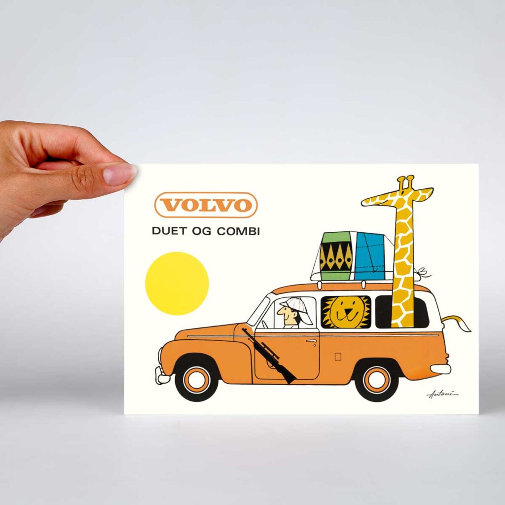 Poster: Volvo Amazon - Antoni Legacy