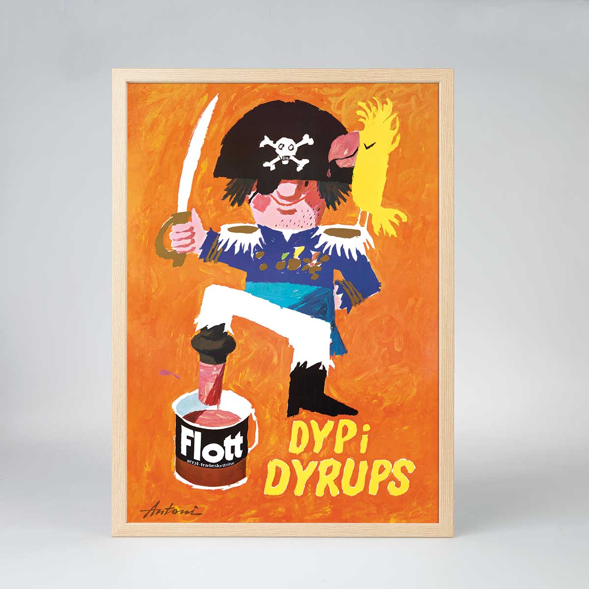 Exclusive print: The Orange Pirate Version 2 - Antoni Legacy