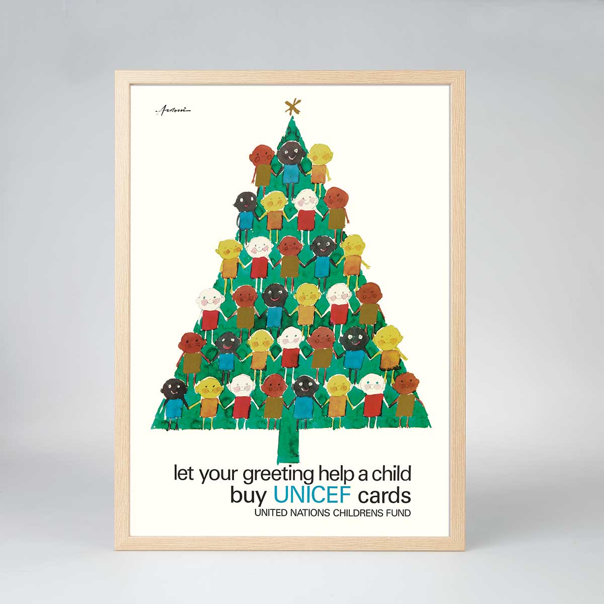 Exclusive print: The UNICEF Christmas Tree Version 2 - Antoni Legacy