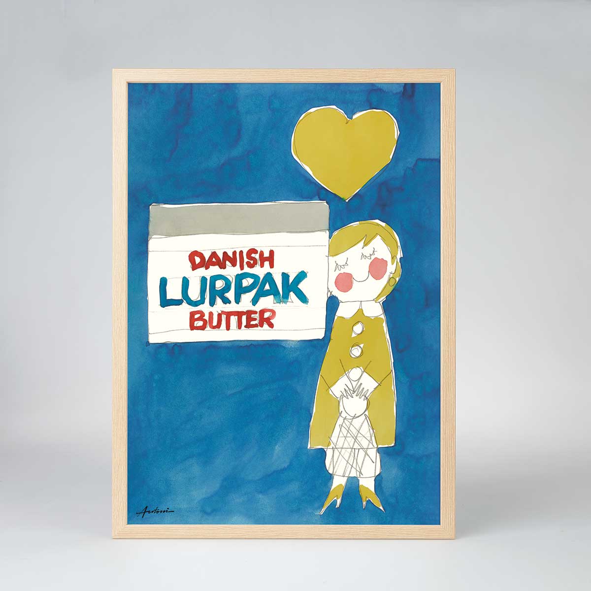 Exclusive print: Lurpak Sketch 1 Version 1 - Antoni Legacy