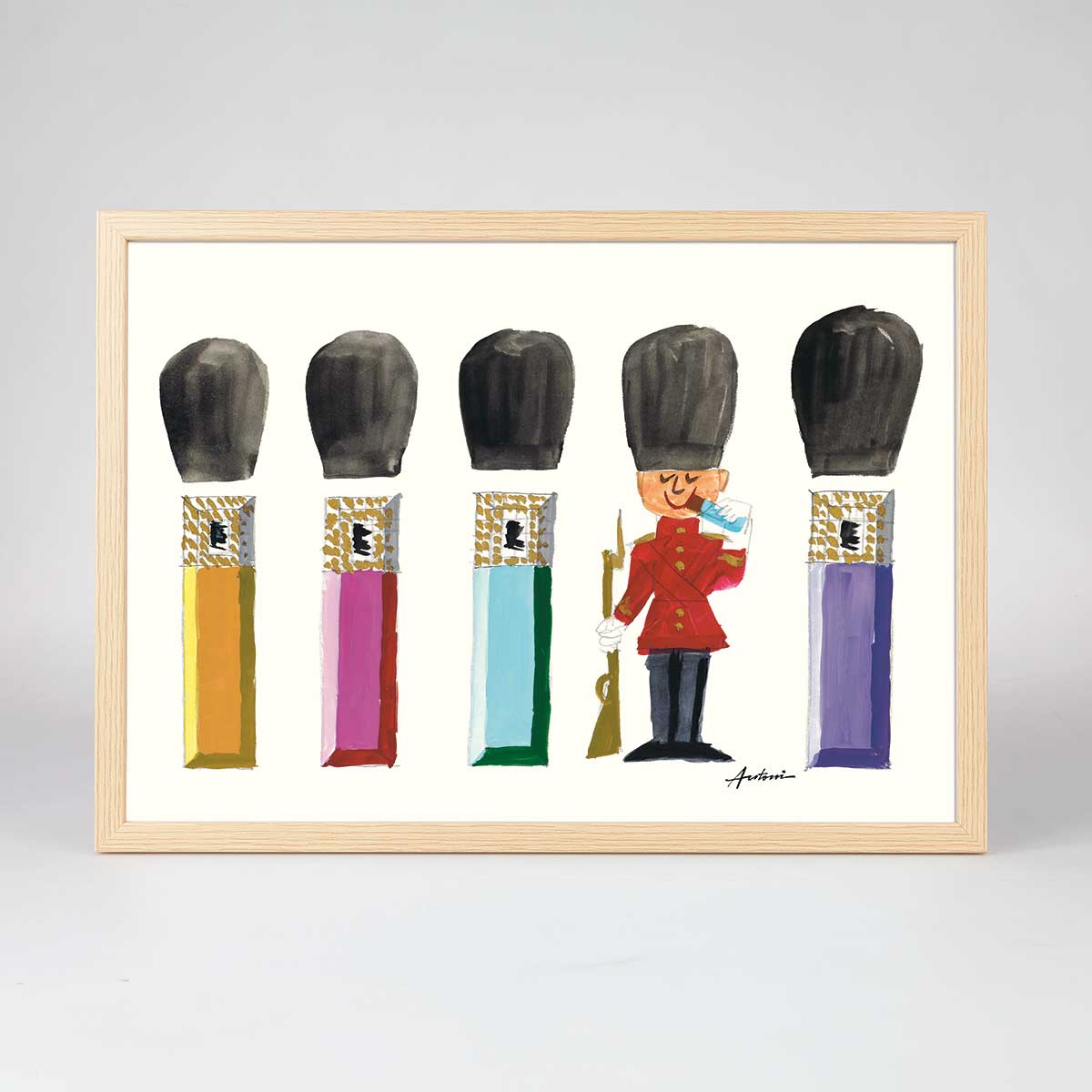 Exclusive print: The Royal Chocolate Guard Version 1 - Antoni Legacy