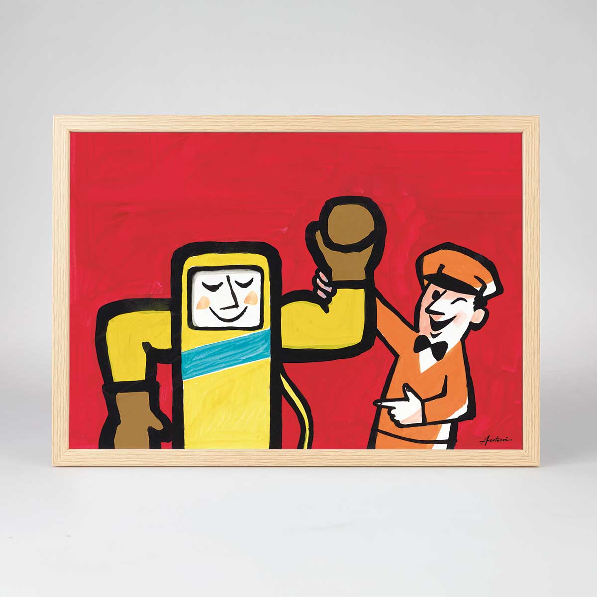 Exclusive print: The Red Shell Winner Version 1 - Antoni Legacy